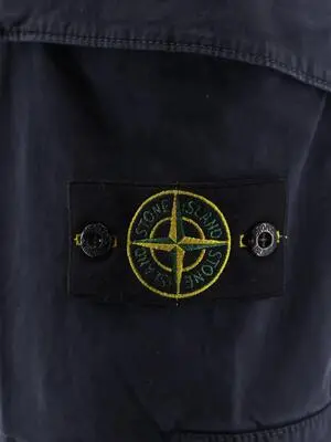 Stone Island Organic Cotton Stretch Shorts - Multicolor