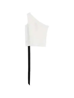 Rick Owens One-shoulder Top - White