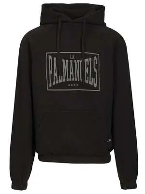 Palm Angels Vintage Box Hoodie - Black