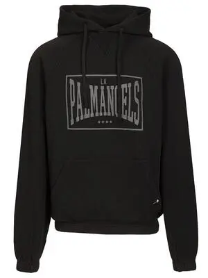 Palm Angels Vintage Box Hoodie - Black