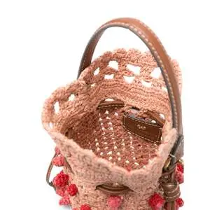 ANYA HINDMARCH Raffia Bucket Bag