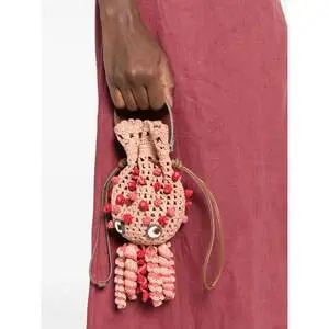 ANYA HINDMARCH Raffia Bucket Bag