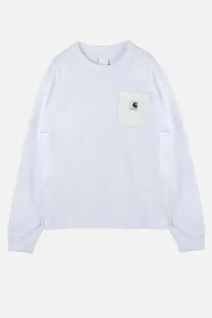 Sacai Long Sleeved T-shirt X Carhartt Wip - Multicolor