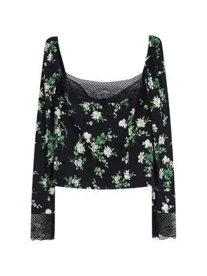 Dolce & Gabbana Floral Lace Blouse - Multicolor