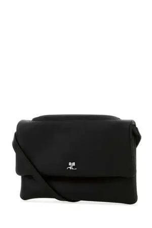 COURREGES Leather Shoulder Bag