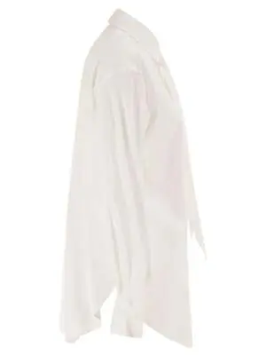 Brunello Cucinelli Stretch Cotton Shirt - White