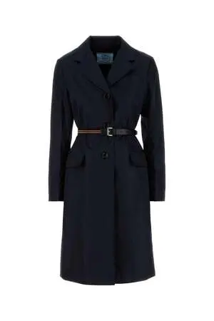 Prada Midnight Re-nylon Trench Coat