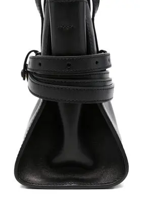 Moschino Tie Me Small Leather Handbag - Multicolor