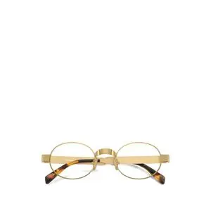Miu Miu Oval Frame Eyeglasses
