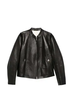 TOM FORD Leather Zip-up Jacket