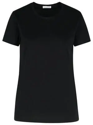 MONCLER Moncler Black Cotton T-Shirt Women