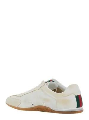 Gucci Elan Low Top Sneakers - White