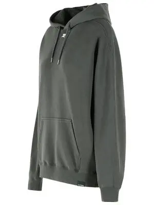 COURREGES Cotton Sweatshirt - Gray