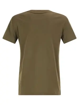 Max Mara Cotton Jersey T-shirt - Yellow