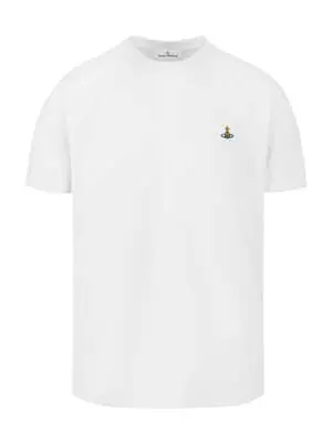 VIVIENNE WESTWOOD Orb Logo T-shirt - White