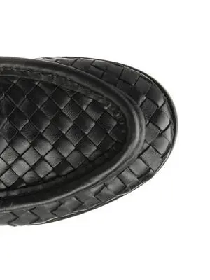 Bottega Veneta Silenzio Moccasins - Black