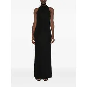 Cult Gaia Halterneck Evening Dress - Black