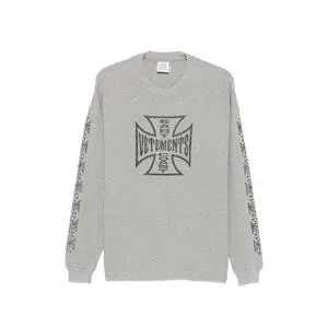Vetements Grey T-shirts & Vests T-shirts - Gray