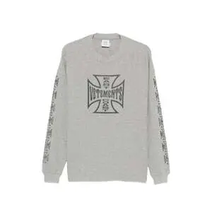Vetements Grey T-shirts & Vests T-shirts - Gray