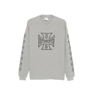 Vetements Grey T-shirts & Vests T-shirts - Gray