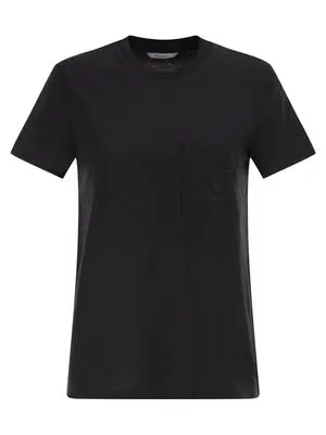 Max Mara Cotton Jersey T-shirt - Black