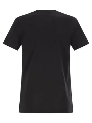 Max Mara Cotton Jersey T-shirt - Black