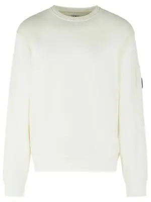 C.P. COMPANY Cotton Sweatshirt - White