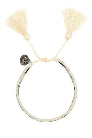 Prada Two-tone Suede And Fabric Bracelet - Multicolor
