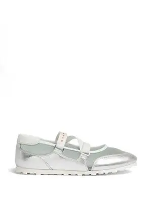 Marni Velcro Sneakers - Silver