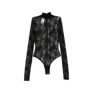 Andamane Tops Blouses - Black