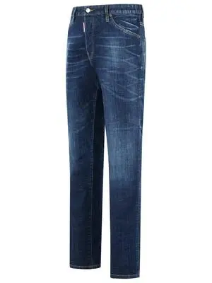 Dsquared2 Teddy' Cotton Jeans - Blue