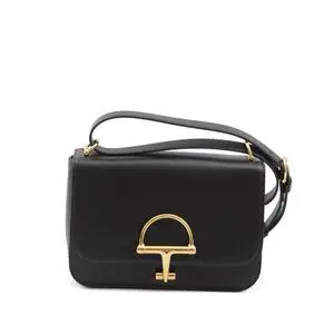 Gucci Calf Leather Cross Body Bag - Black