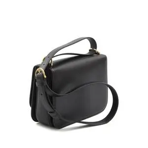 Gucci Calf Leather Cross Body Bag - Black