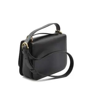 Gucci Calf Leather Cross Body Bag - Black