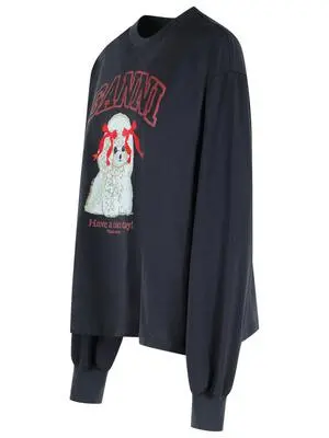 GANNI Cotton Sweater