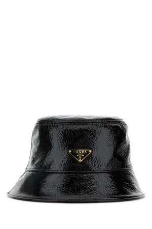 Prada Naplak Bucket Hat - Black