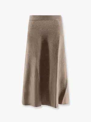 LISA YANG Torie Cashmere Skirt - Multicolor