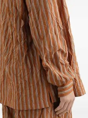 Dolce & Gabbana Striped Shirt With Applique