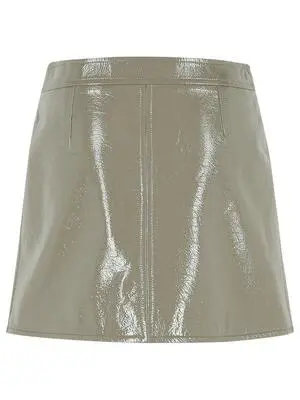 COURREGES Polyester Blend Miniskirt - Gray