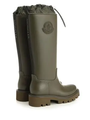 Moncler Kickstream High Rain Boots - Green