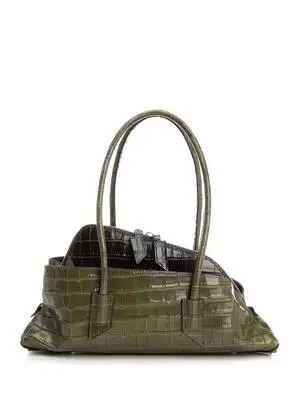 Attico La Passeggiata Small' Top Handle - Green