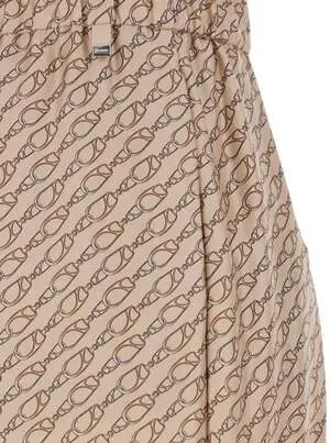 Herno Silk Printed Trousers - Multicolor