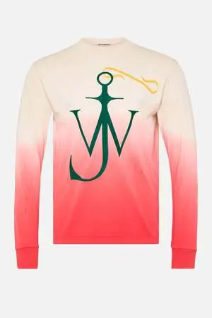 JW Anderson Dip Dye Anchor Longsleeve - Multicolor