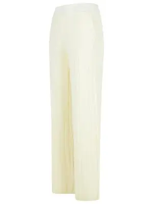 Max Mara Cashmere Jogger Pants - White