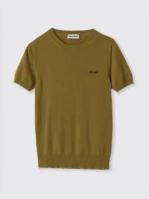 Miu Miu Cashmere Crew Neck Pullover