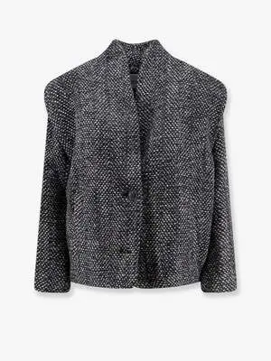 Isabel Marant Étoile Marant Drogo Melange Fabric Coat