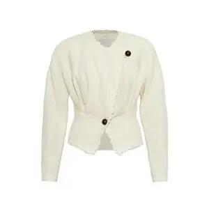 Isabel Marant Étoile Bouclé Tweed Jacket - Cream