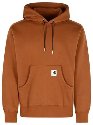 Sacai Charhartt Work In Progress' Cotton Sweatshirt - Brown
