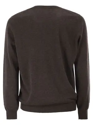 Brunello Cucinelli Pure Cashmere Crew-neck Sweater