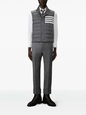 Thom Browne Vest With 4 Side Pockets